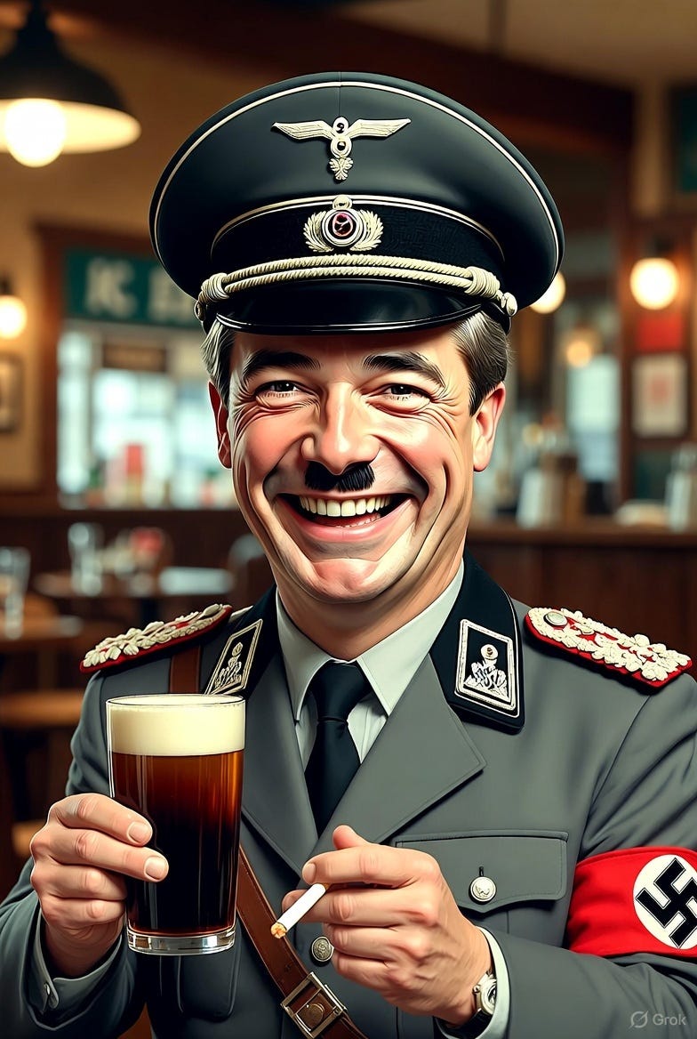 Farage and the Forty-Year-Old Sieg Heil - by Frank Haviland