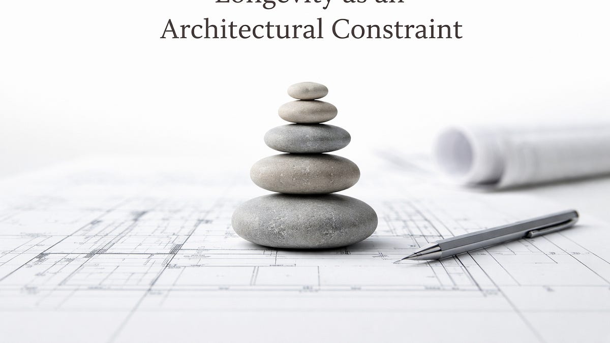 Longevity as an Architectural Constraint
