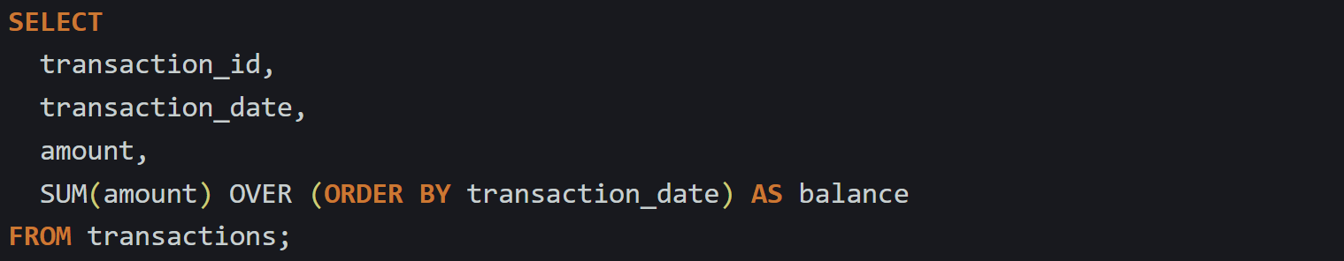 Adding Running Totals and Row Numbers with SQL