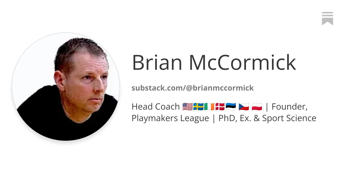 Brian McCormick | Substack