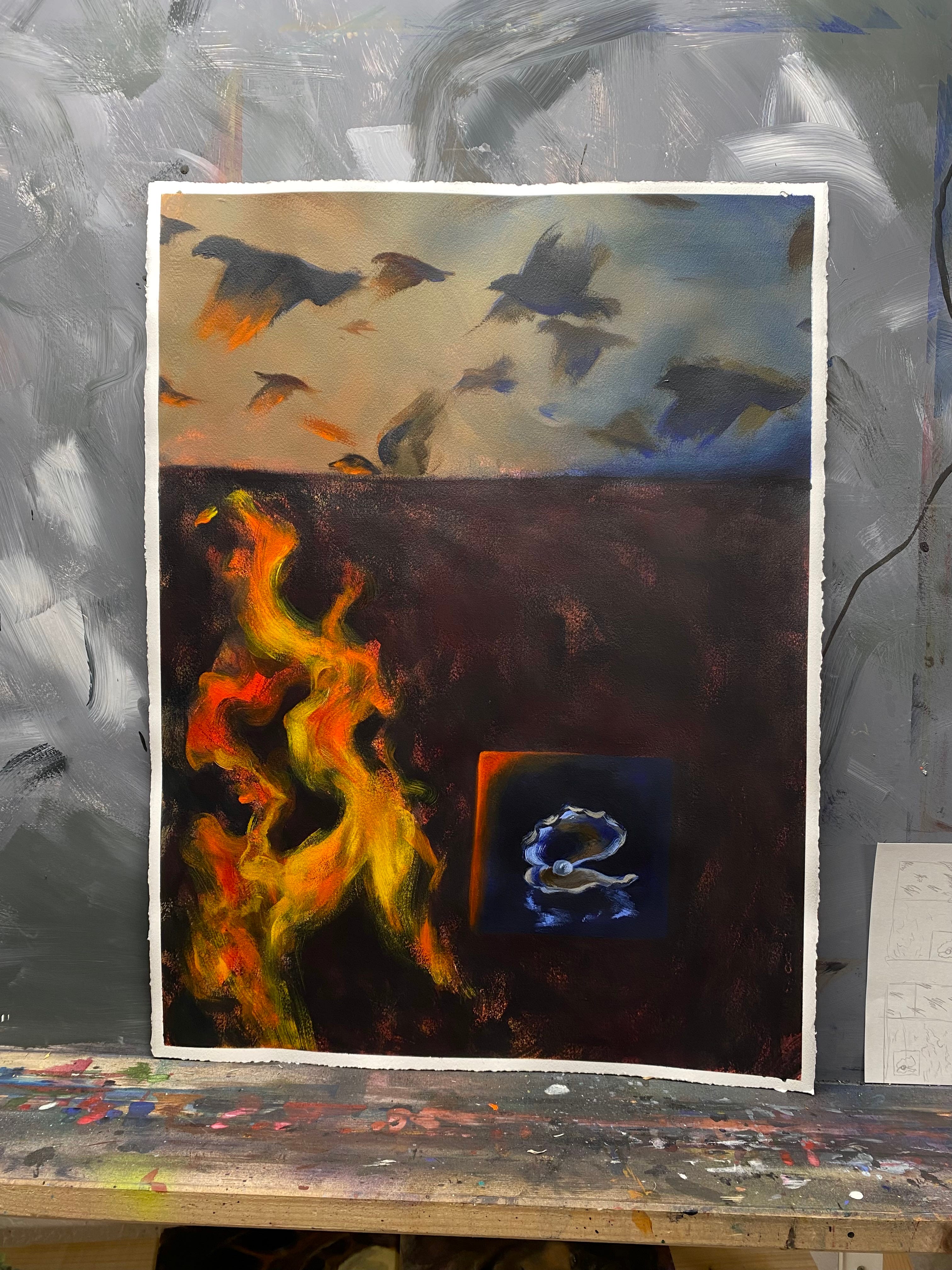 What does fire as a symbol mean to you? - by Tina Heissler