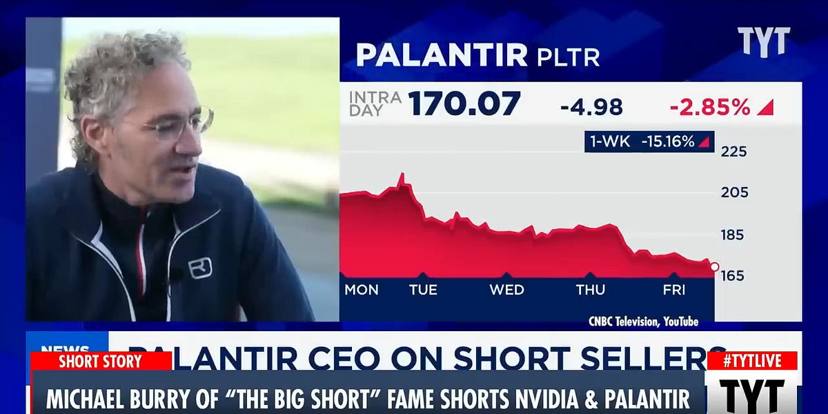 Is the AI Bubble Bursting? Legendary Investor Michael Burry Bets ...