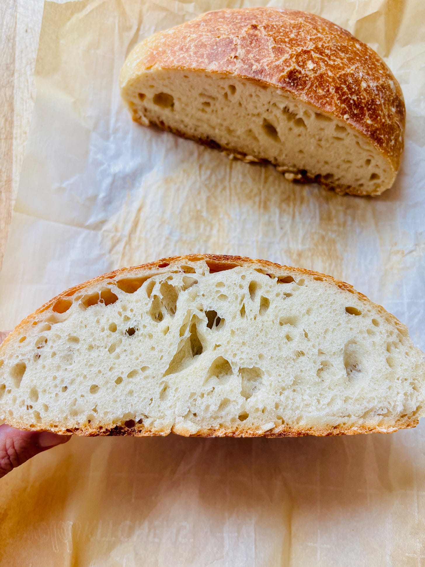 Artisan Bread with Poolish - by Betty Williams