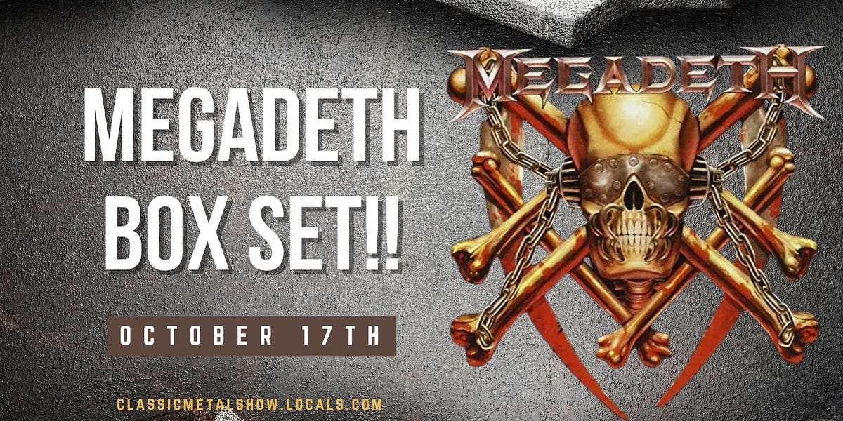 Why Megadeth’s 40th Anniversary Box Set Is A True Metal Milestone