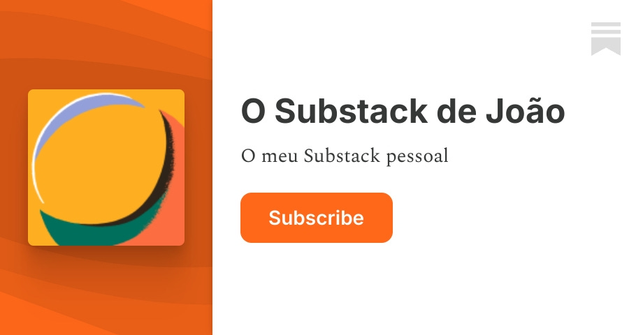 O Substack de João | João Ninguém | Substack