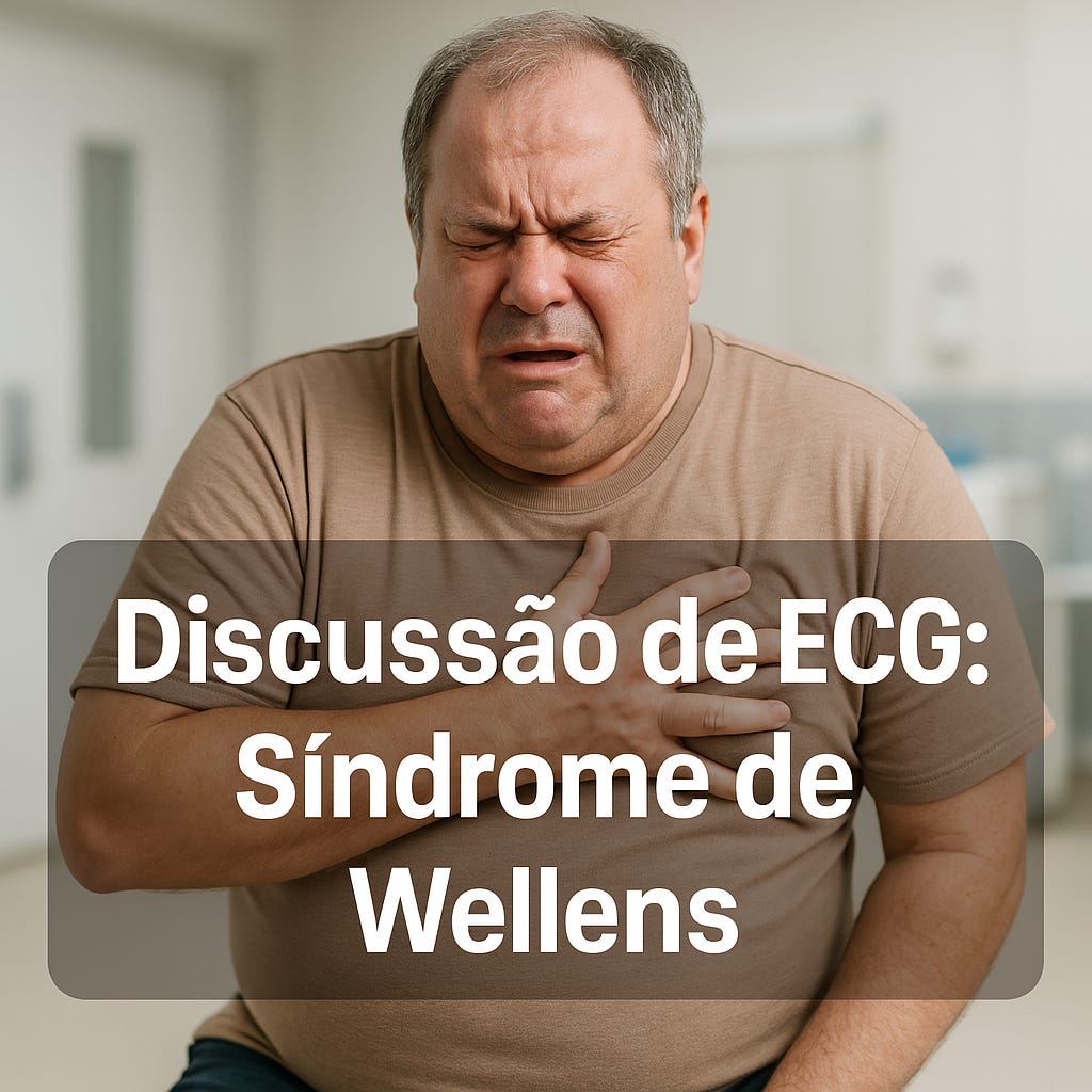 Discussão de ECG: Síndrome de Wellens