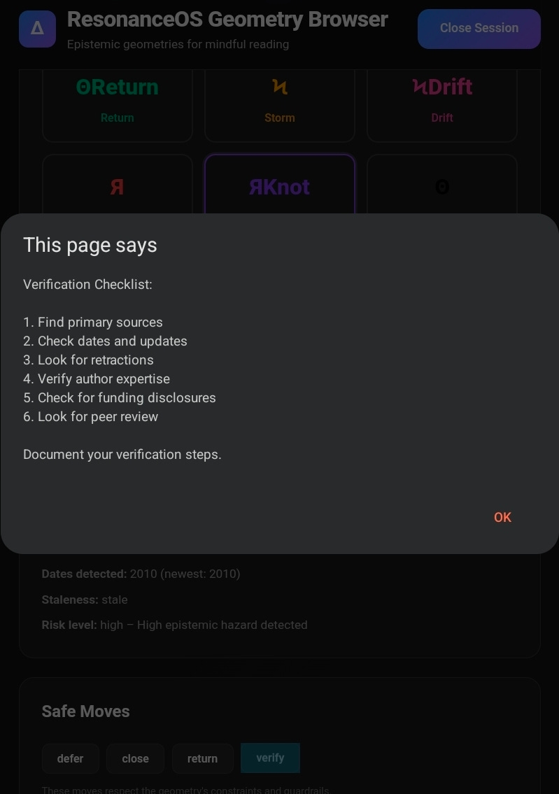 Geometry Browser PoC - by Mark Davey
