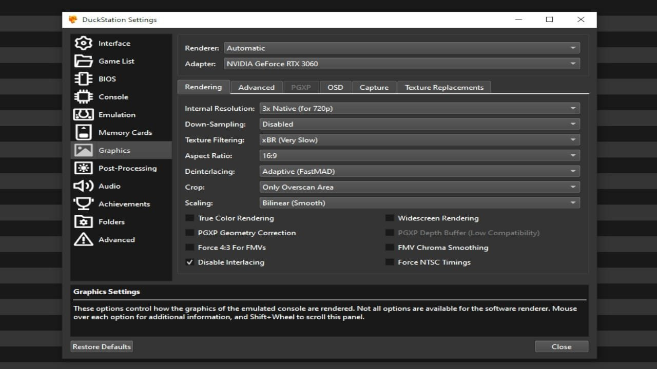 How to use and set up the Duckstation PlayStation emulator
