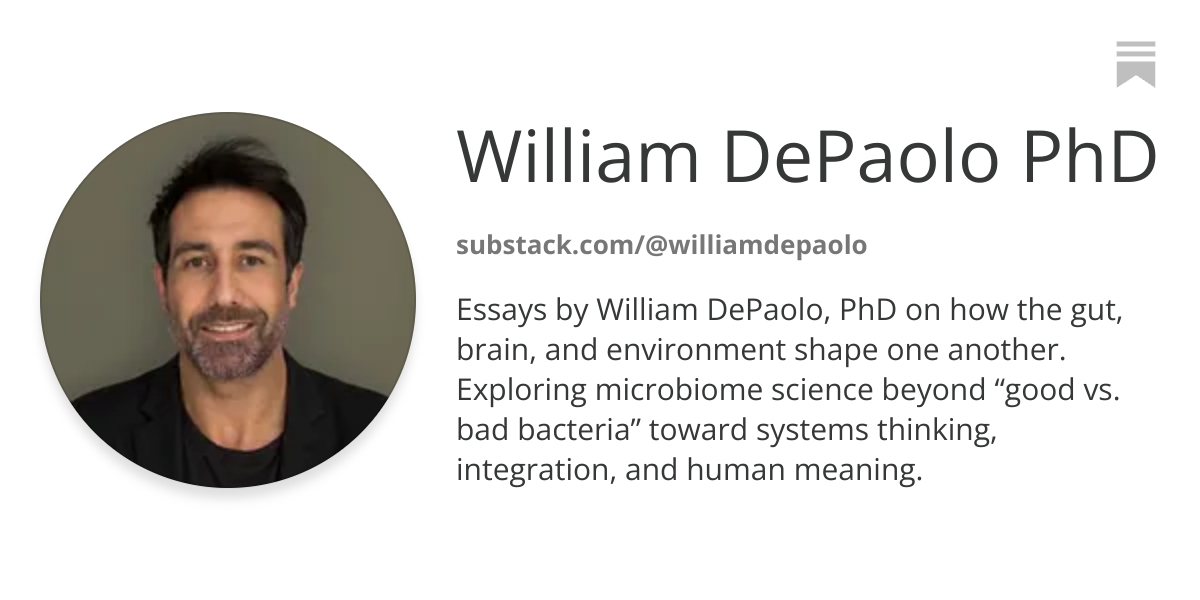 William DePaolo PhD | Substack