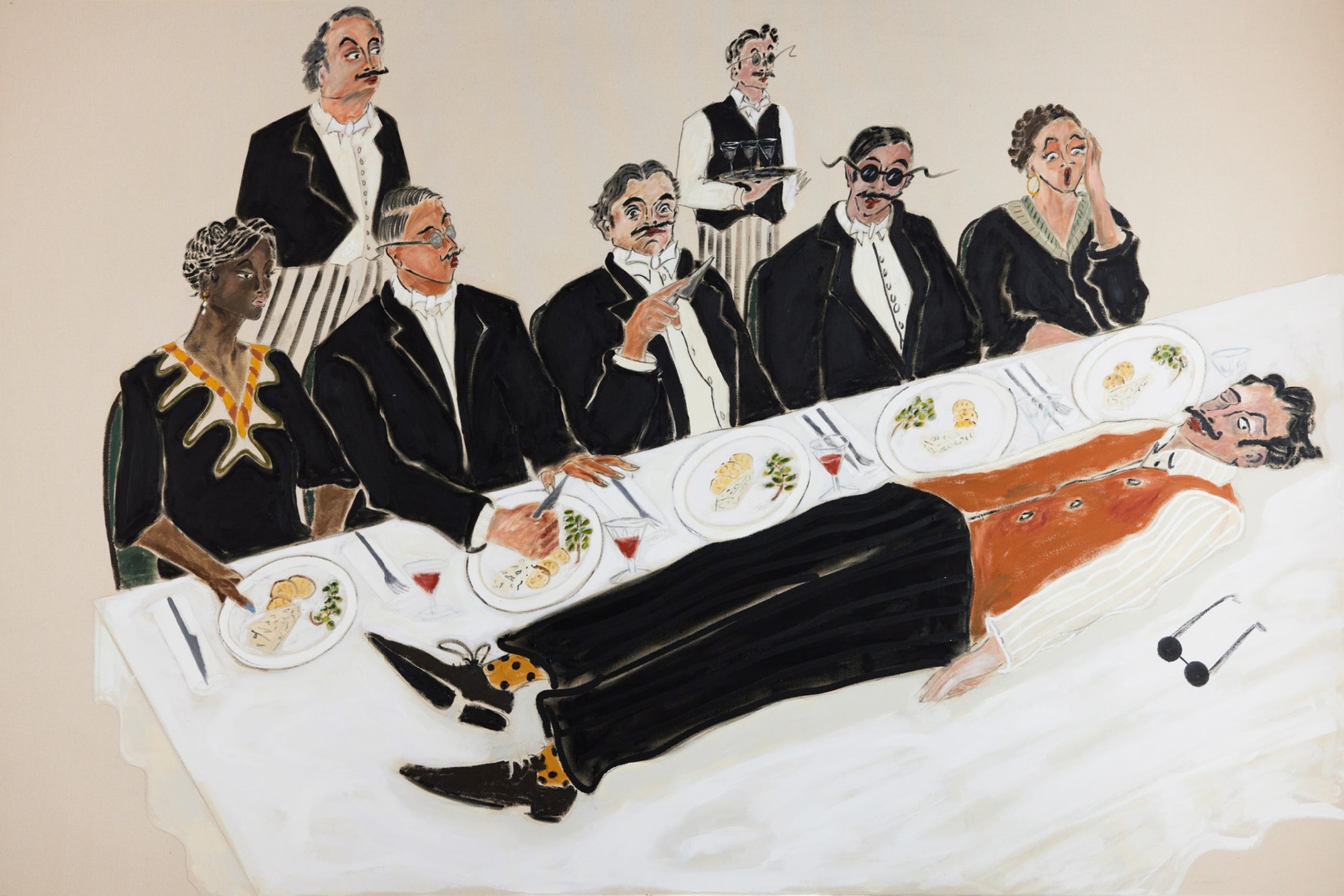 Art Snack: Jack Penny’s Chaotic, Debaucherous Dining Rooms