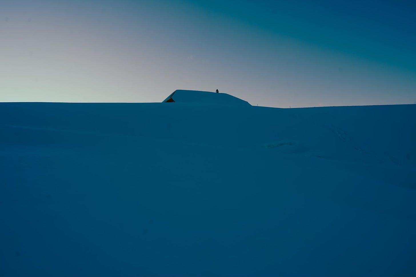 Reflection on Winter - by Lorenz Weber