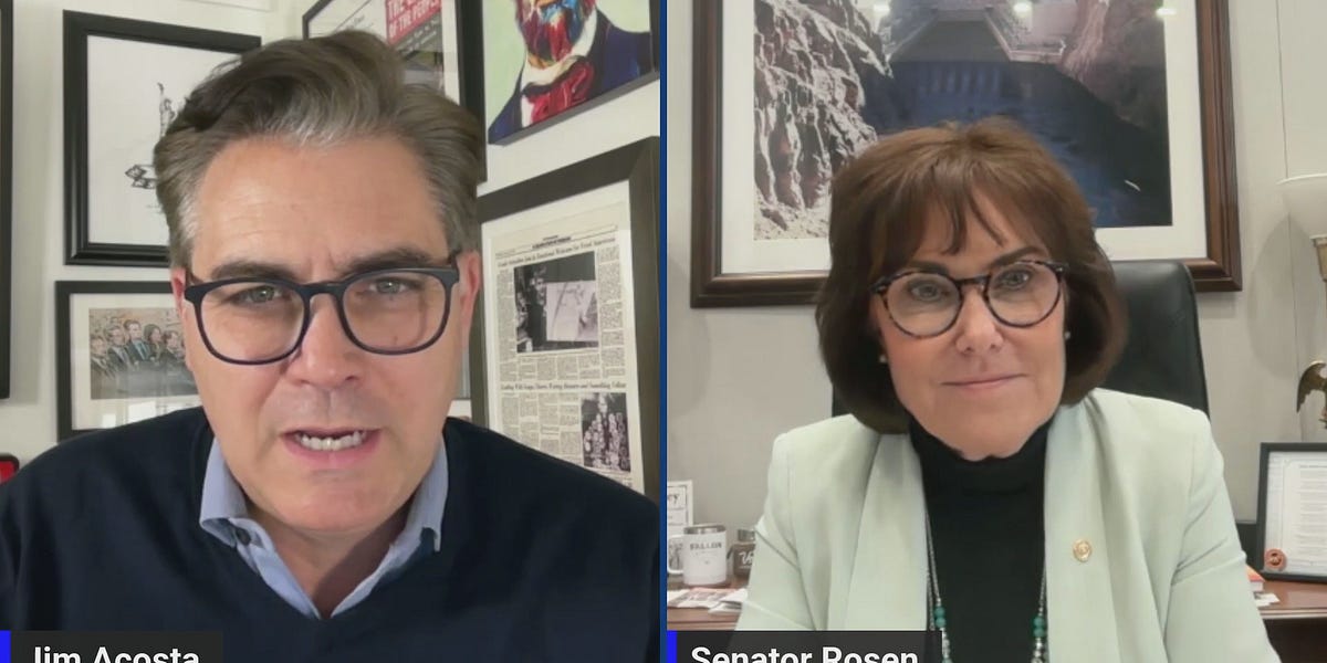 SEN JACKIE ROSEN, SEN DOUG JONES, REP. ROBERT GARCIA AND WAR ...