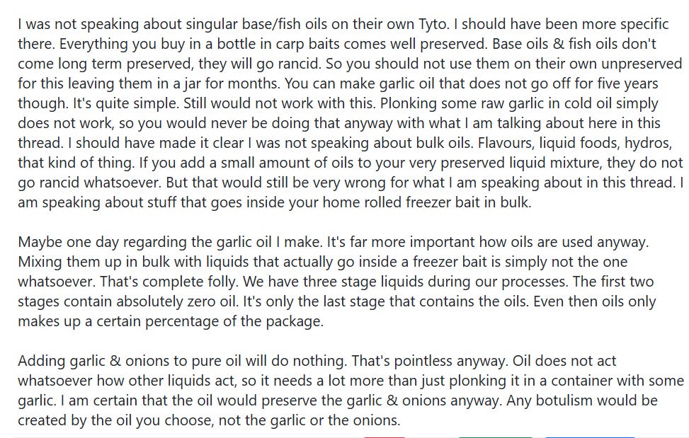 TCarpers recipe for botulism - by Annoying Neil Delink