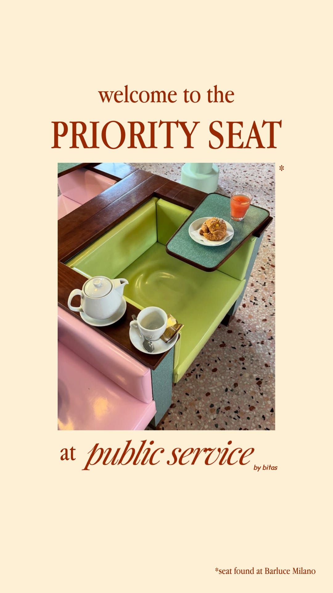 Introducing: Priority Seat - public service by bitas