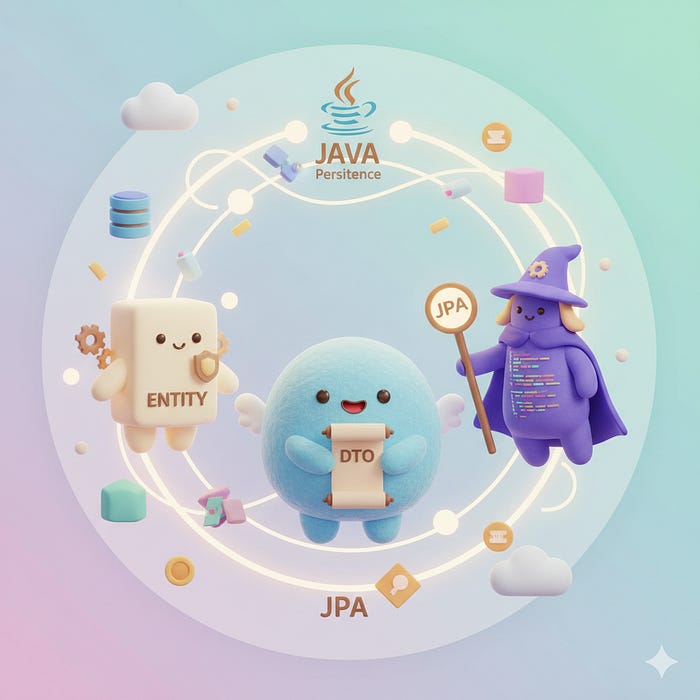 🚀 DTOs, Entidades y JPA: El Trío Dinámico de la Persistencia en Java ☕