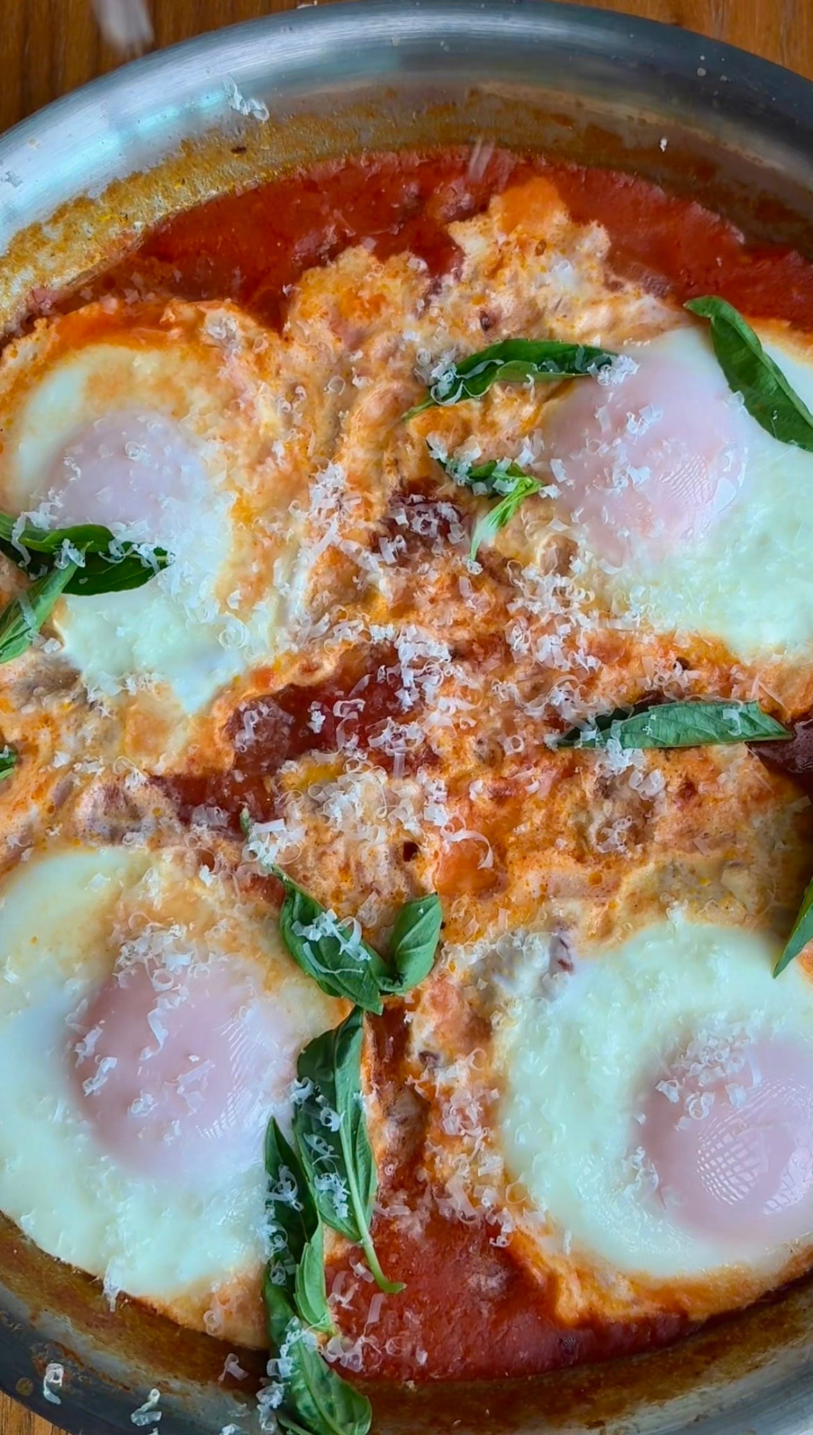 Eggs in Purgatory - by Chef Josh Gale - Crispy Edges