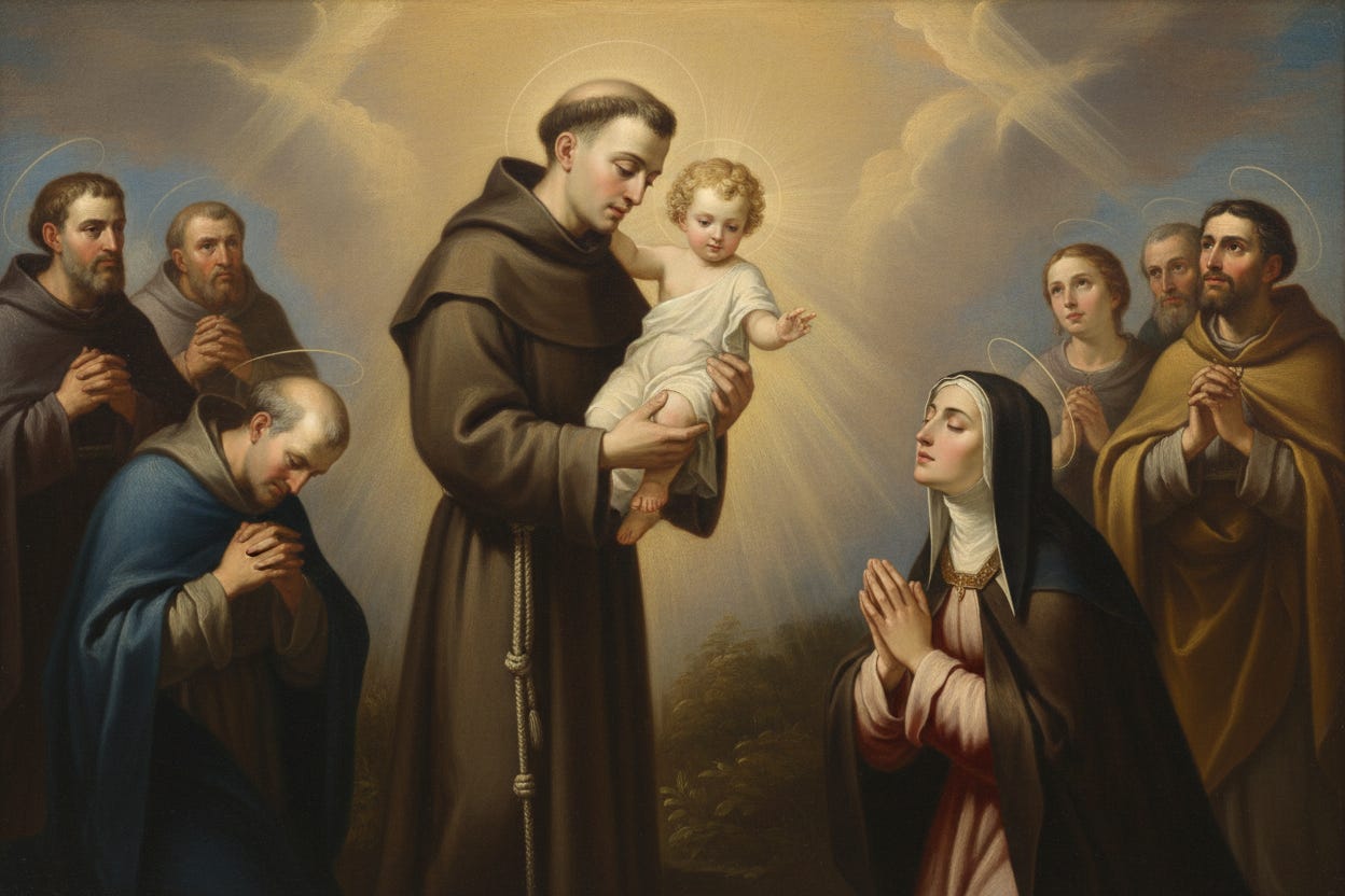 Saints in Love with the Divine Child Jesus
