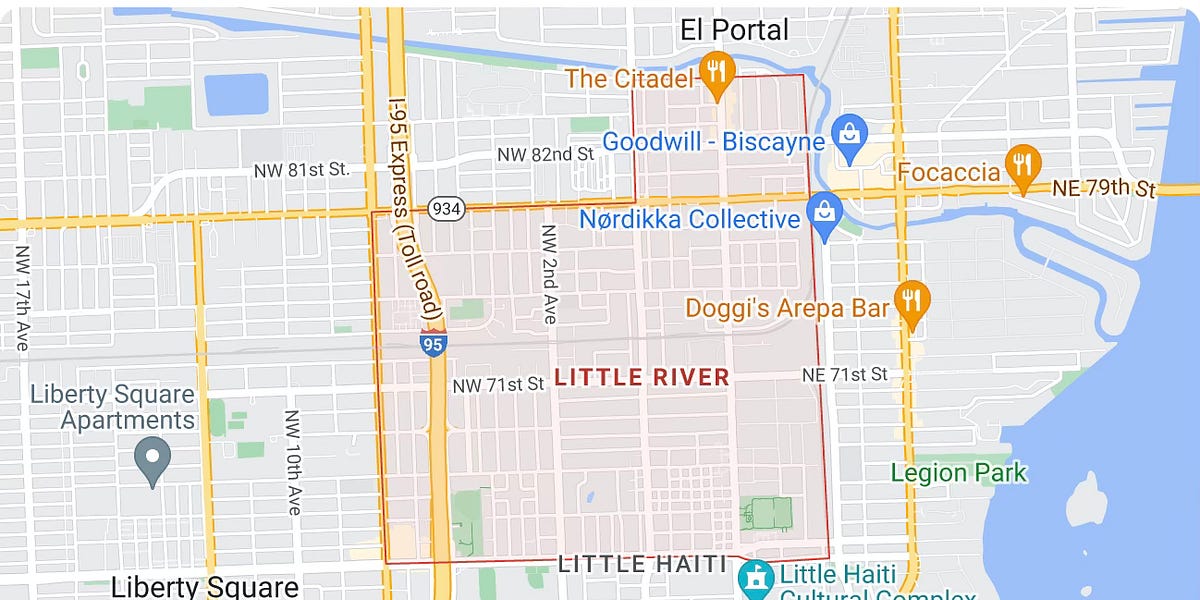 Why go to the Little River neighborhood in Miami?