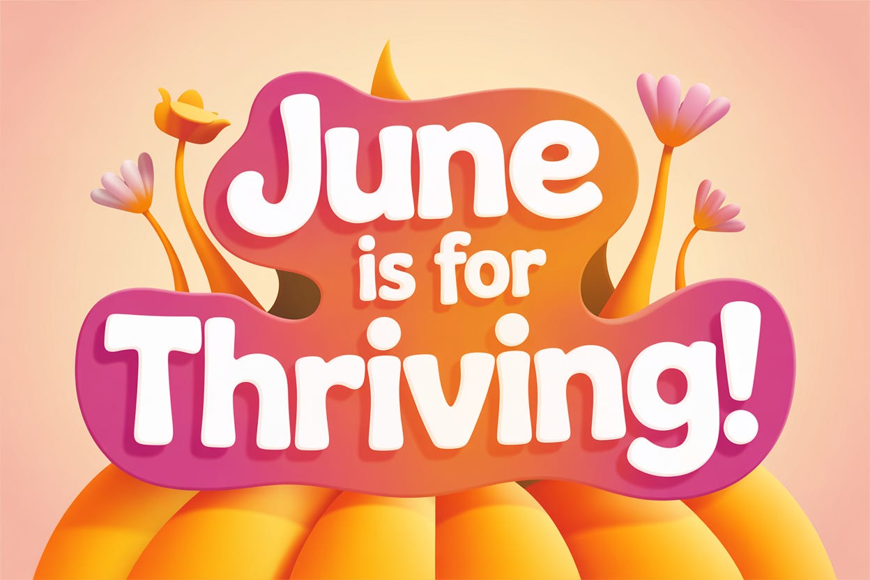 June Is For Thriving on Substack! - by Carrie Loranger