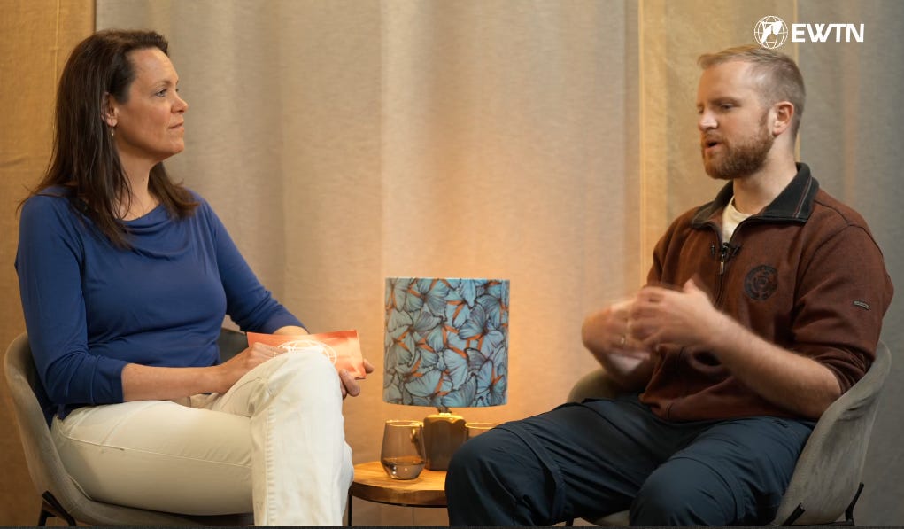 Mein Interview mit EWTN 'Gott Erlebt' - by Evan Garrett