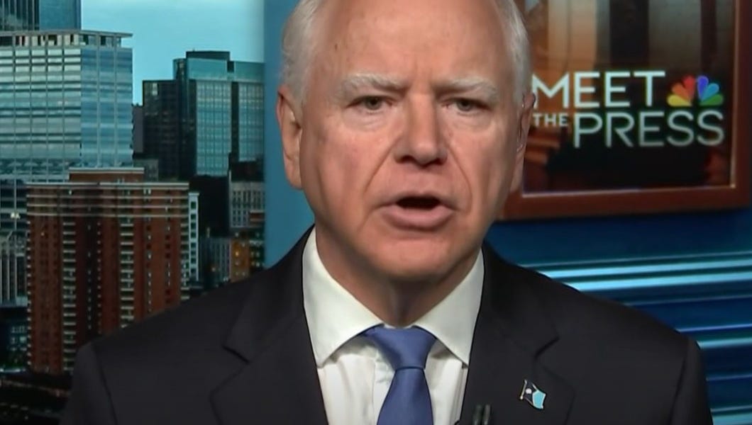 Tim Walz Tells The Truth About Trump's Mental Decline On National ...