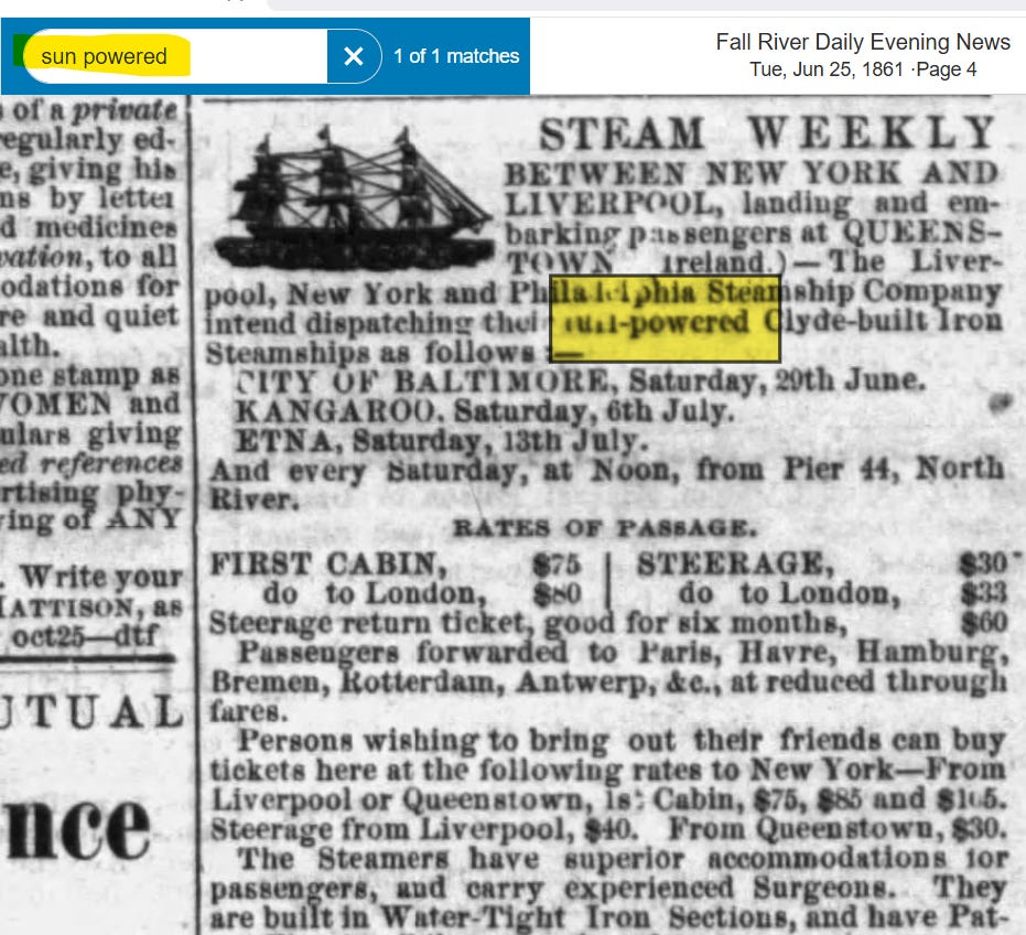 Ancient Electricity? Lost Technology? Magnetic Trains in 1850, Civil ...