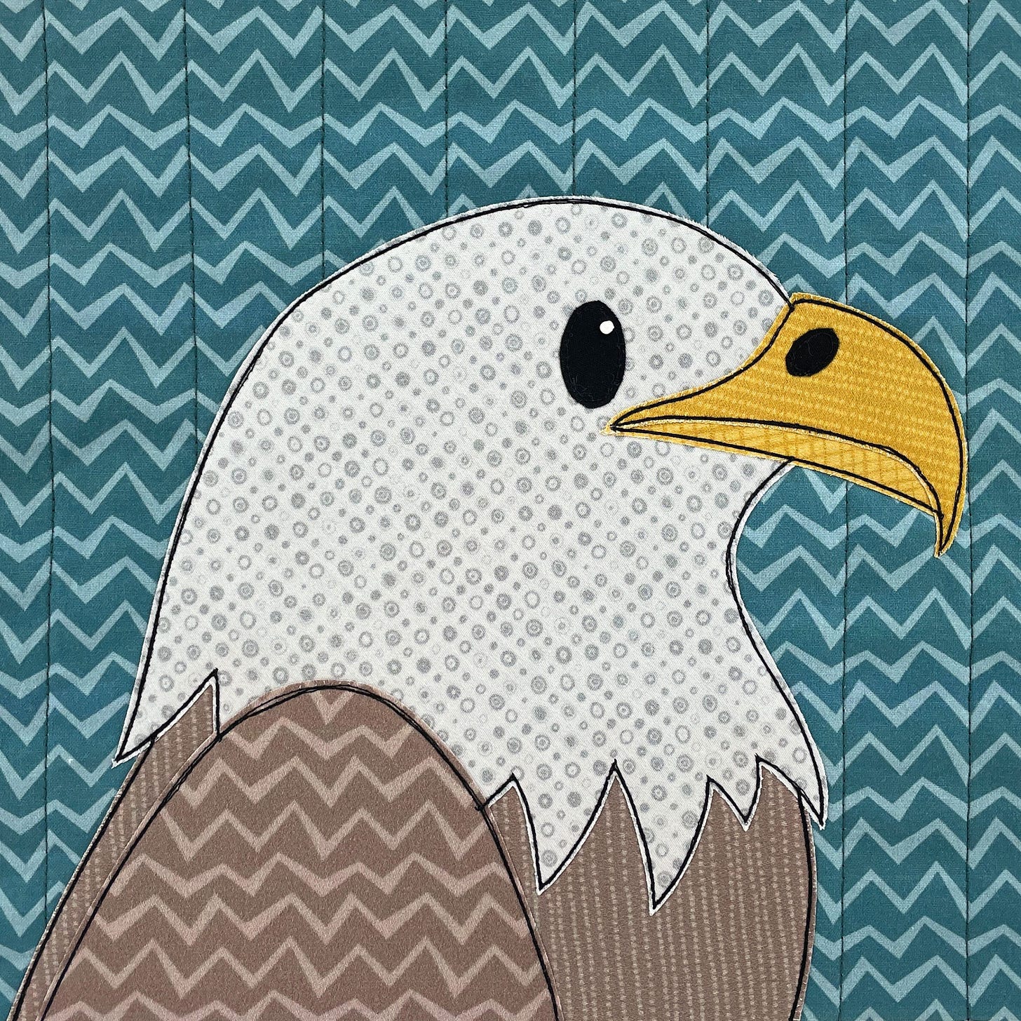 how to color a bald eagle