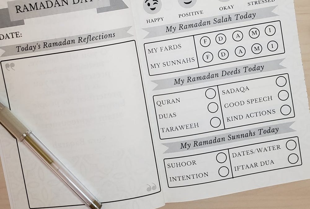 The Joys and Benefits of Ramadan Journaling for You and Your Kids