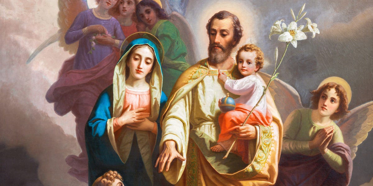 St. Joseph's Love for Mary and Jesus