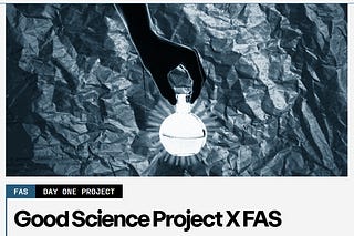 The Good Science Project | Stuart Buck | Substack
