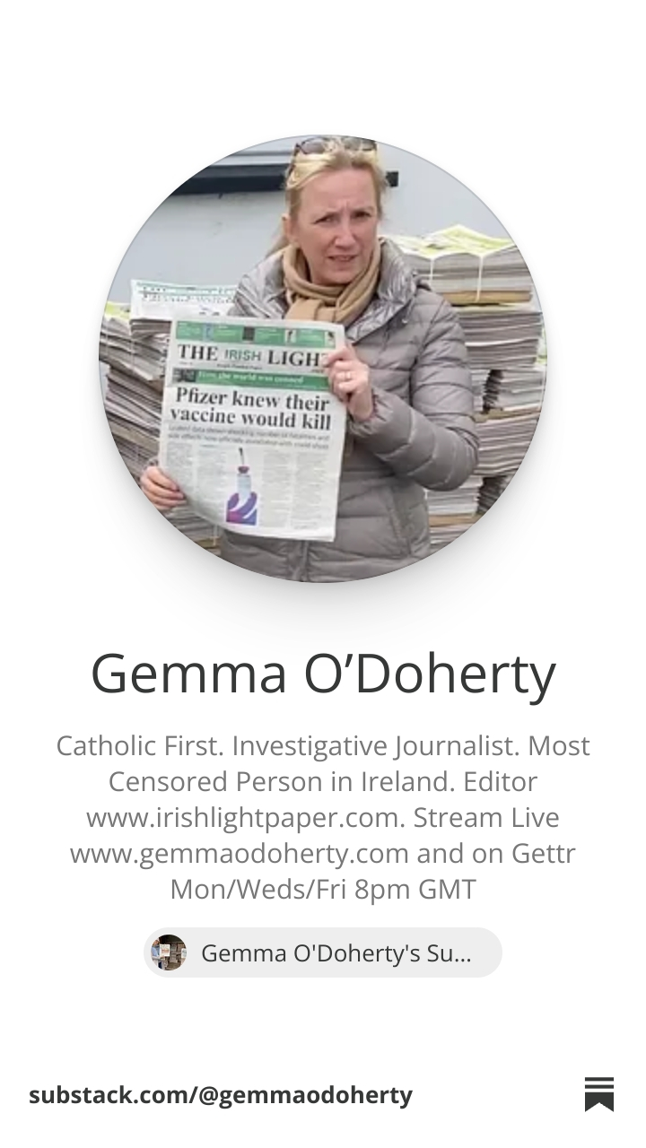 Gemma O’Doherty | Substack