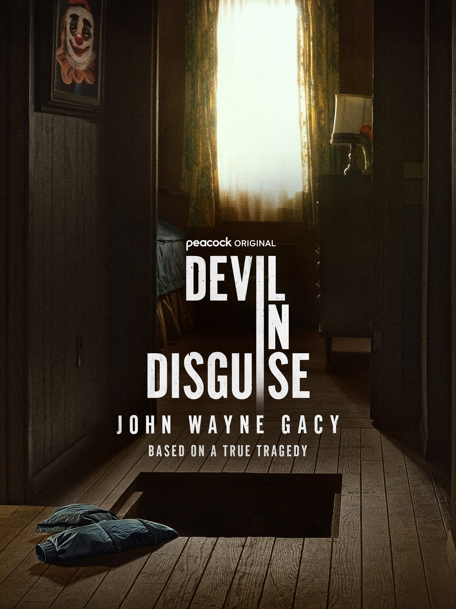 Peacock's DEVIL IN DISGUISE: JOHN WAYNE GACY Releases Premiere Date, & Teaser Trailer
