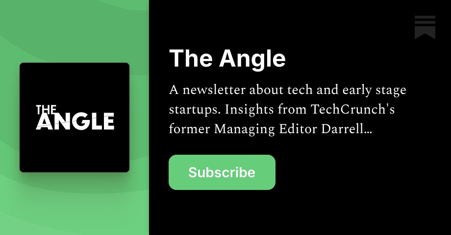 The Angle | Darrell Etherington | Substack