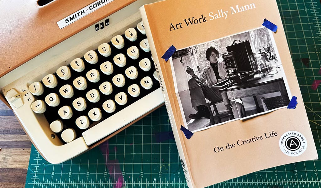 Typewriter interview with Sally Mann - Austin Kleon