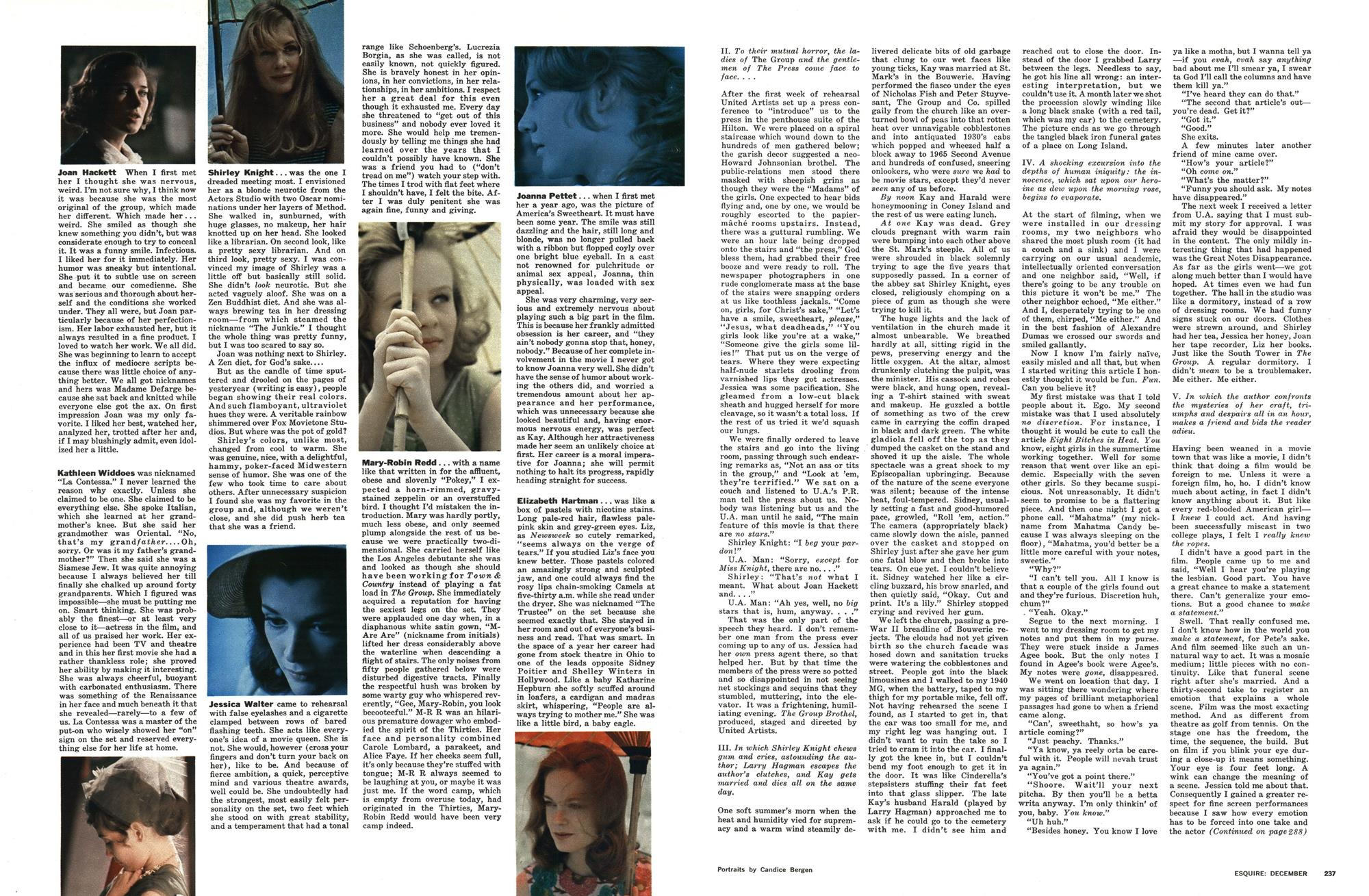 Candice Bergen: What I Did Last Summer - James Grissom