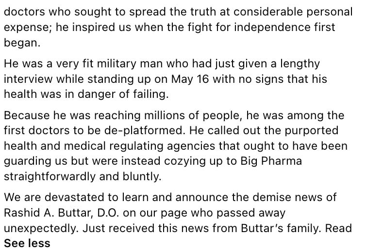 Honoring Dr. Rashid Buttar: Poisoned At a CNN Interview, Dies with Last ...