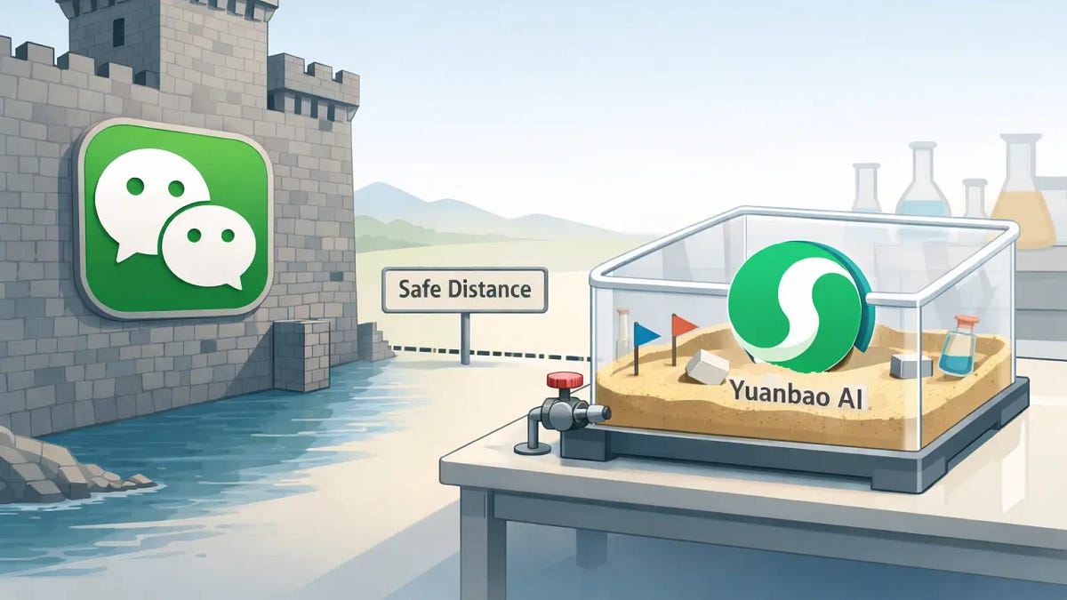 Tencent's Sandbox Strategy: Why AI Social Stays Outside WeChat