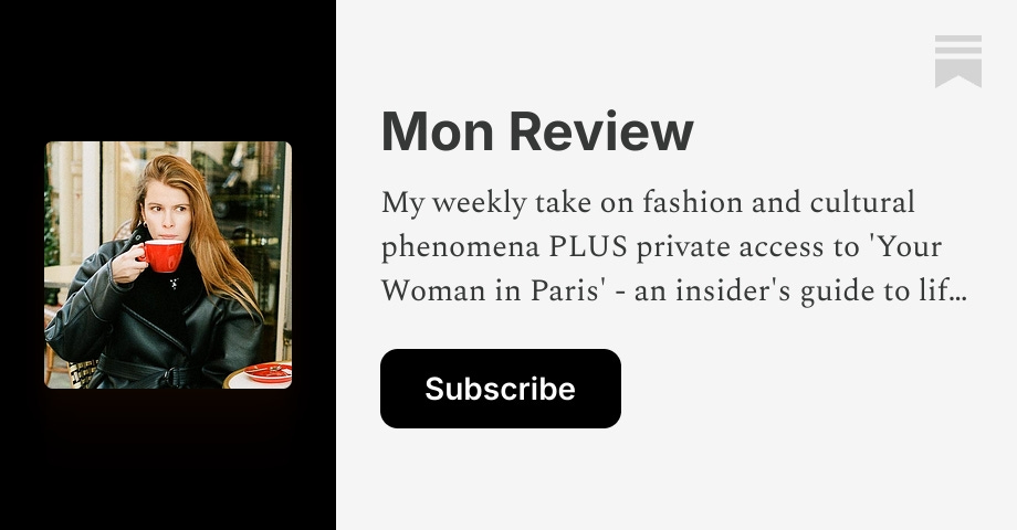Mon Review | Monica Ainley DLV | Substack
