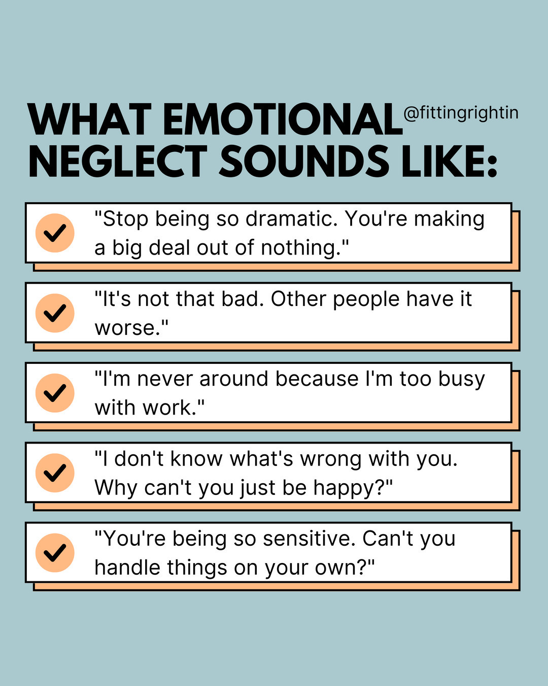 neglecting your partner