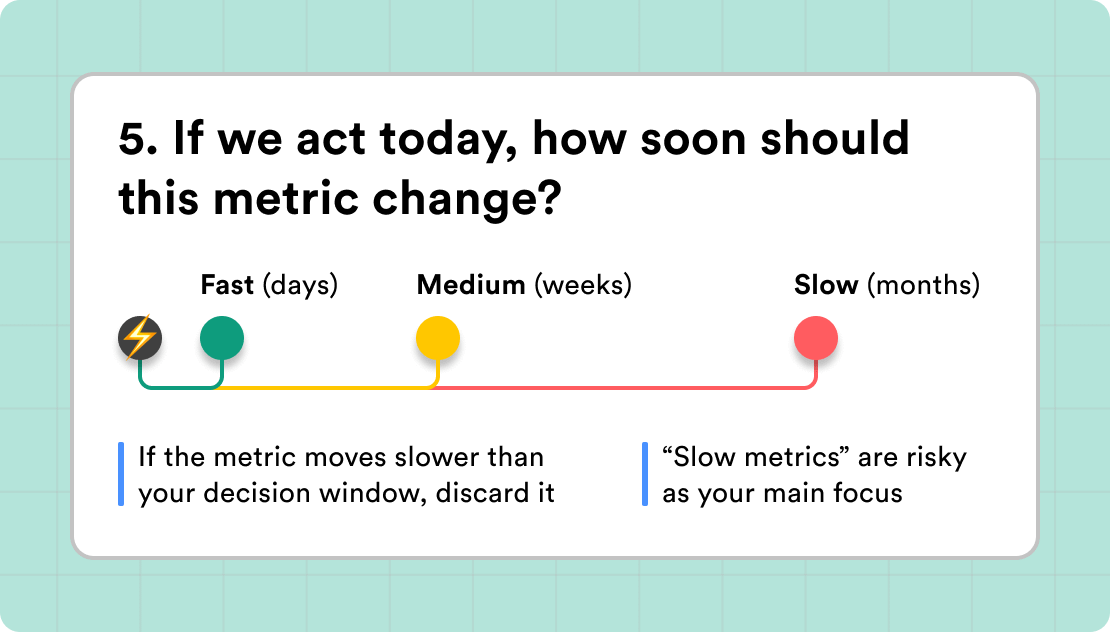 How to choose the right key metric - by Dmitry Nekrasov