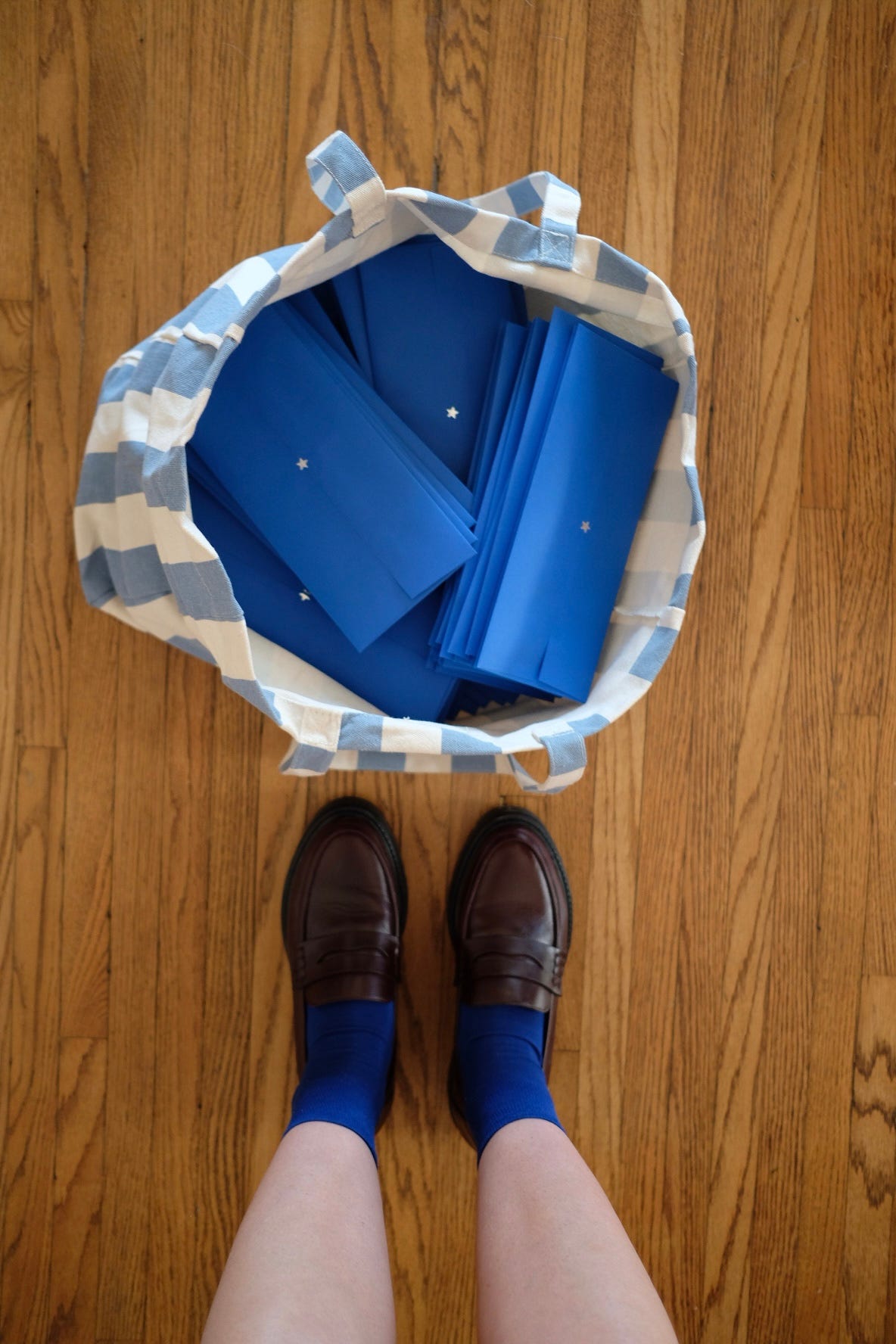 I started a snail mail club. - by Kristine Claghorn