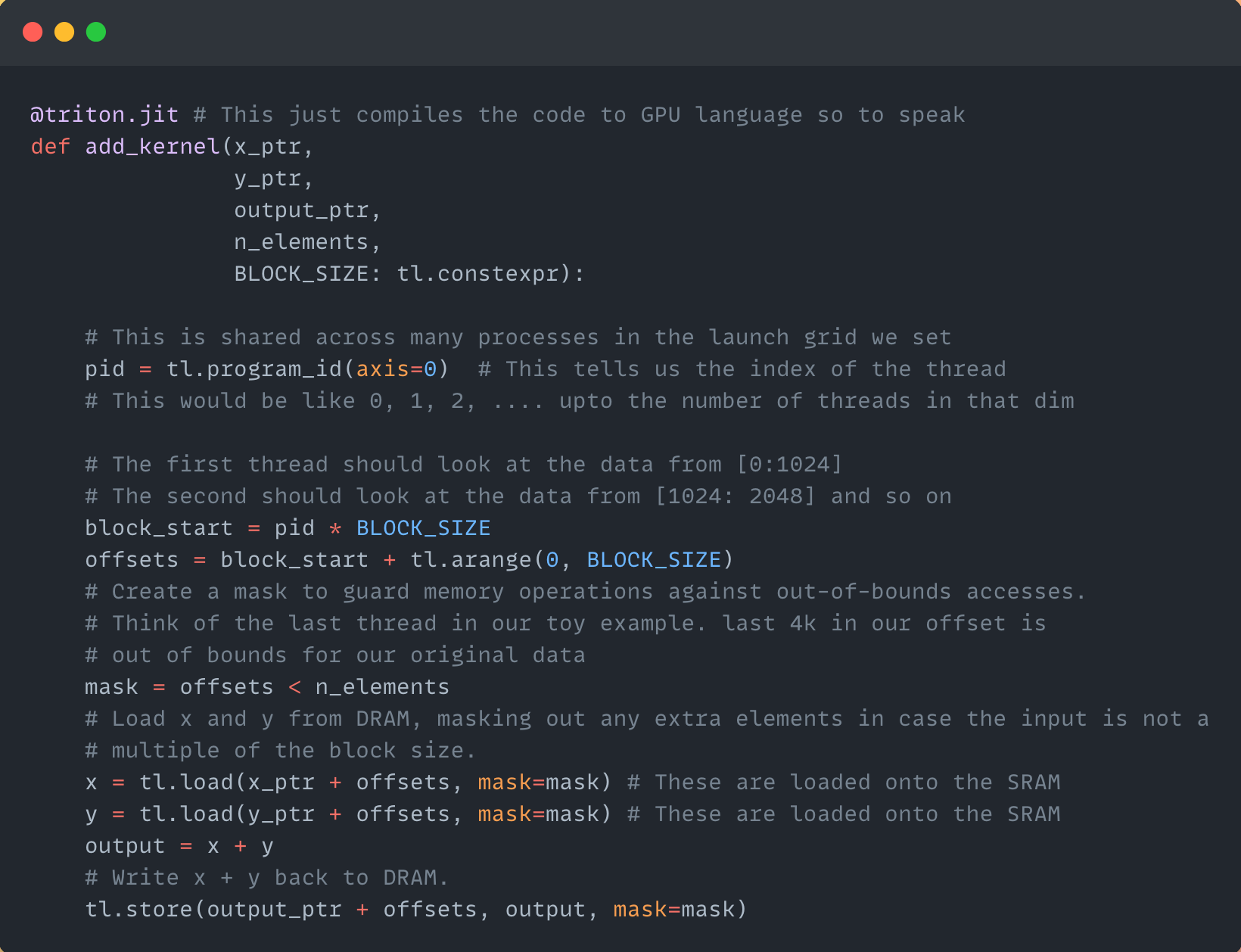 Simplifying CUDA kernels with OpenAI's Triton