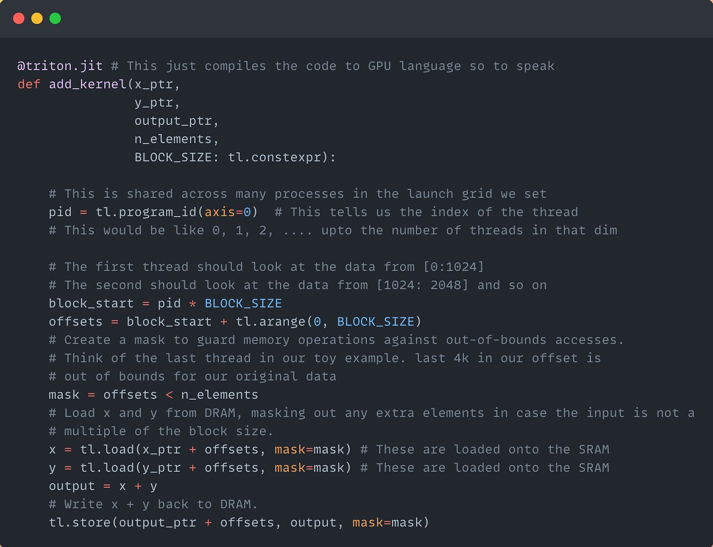 Simplifying CUDA kernels with OpenAI's Triton