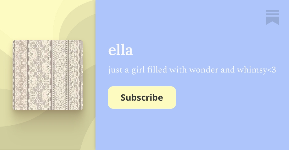 ella | Substack
