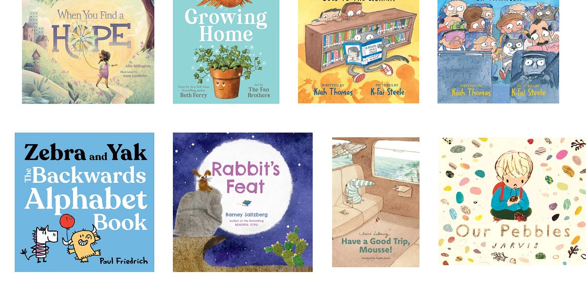 25 children’s books to look for in 2025 - by megan ashton