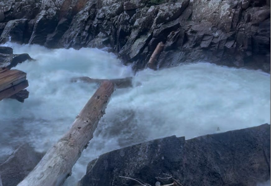 Lower Water Levels and Flow Rates Allow Search for Missing Hiker to Resume