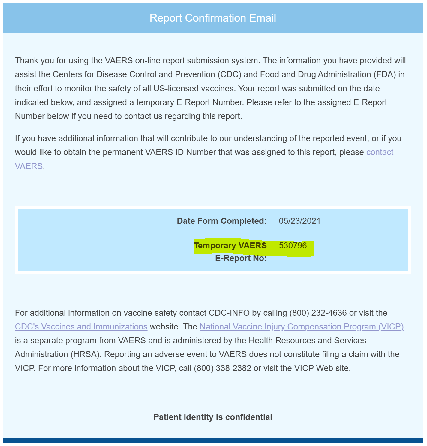 "How To" File A VAERS Report Guide. It's Never to Late and What CDC ...