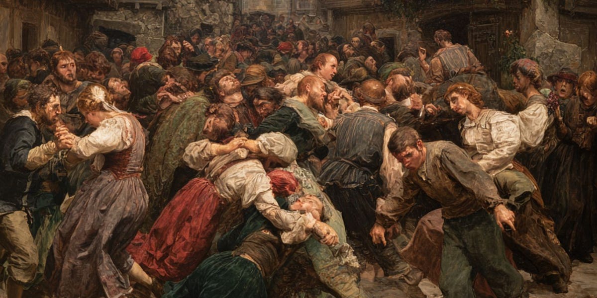 The Dancing Plague of 1518 - by David Webb