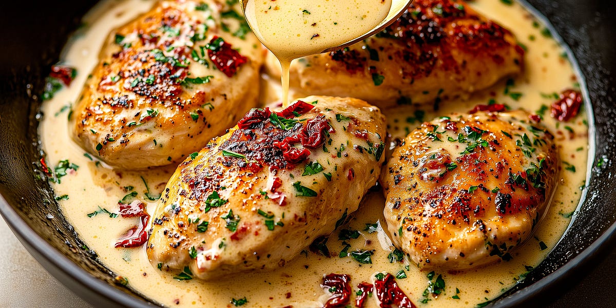 Easy and delicious Marry Me chicken recipe - by Sophie