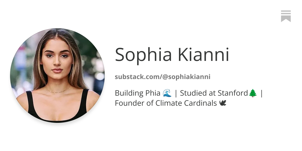 Sophia Kianni | Substack